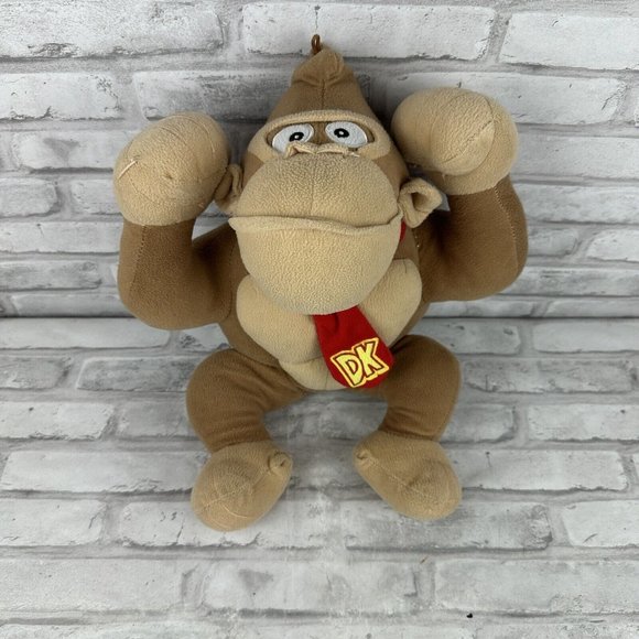 Nintendo | Toys | Donkey Kong 28 16 Plush Stuffed Dk Nintendo Super ...